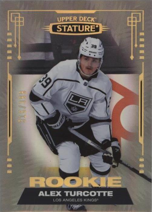 2021-22 Upper Deck Stature - Rookies Alex Turcotte #104 /399 (RC) for ...