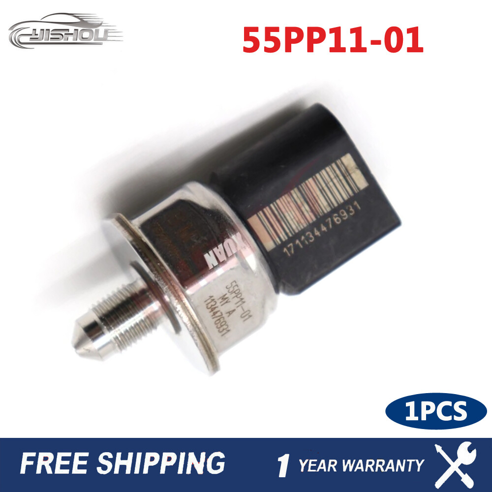 Fuel Rail Pressure Sensor 55PP11-01 For BMW 335i 550i 650i 750Li ...
