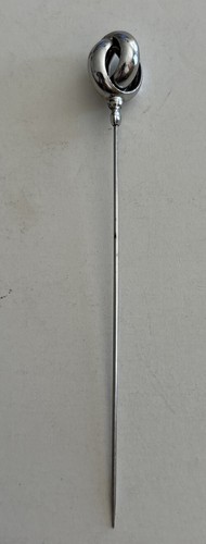 Vintage 10k Top Interlocking Rings Hat Pin Hatpin 4” | eBay