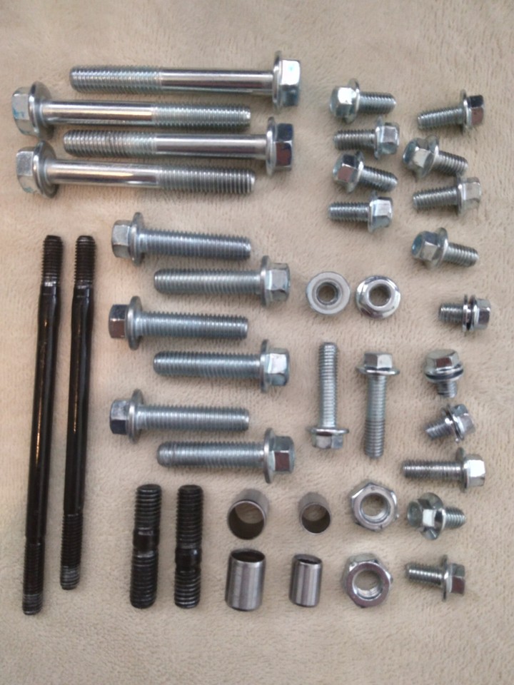 NON-HEMI - 38 pc ENGINE BOLT KIT 212cc Predator R210-III Go Kart Racing ...