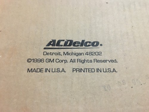 R44T AC Delco Spark Plug Set of 8 | NOS 5613867 | Aftermarket | US Made ...