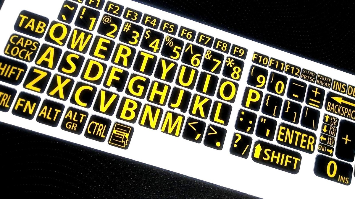 Diy Laptop Keyboard Stickers