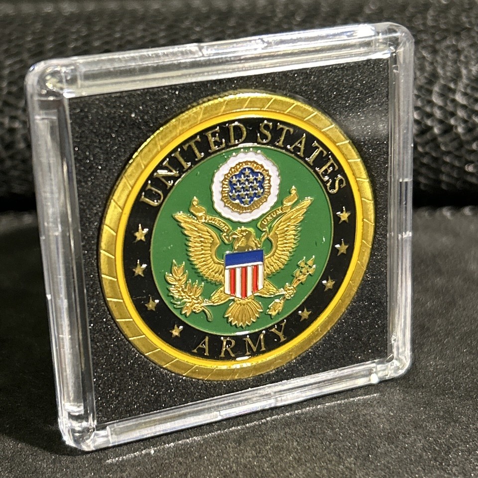 US ARMY LOGISTICS Challenge Coin with case-SHIPS WITIN 24 HRS! | eBay