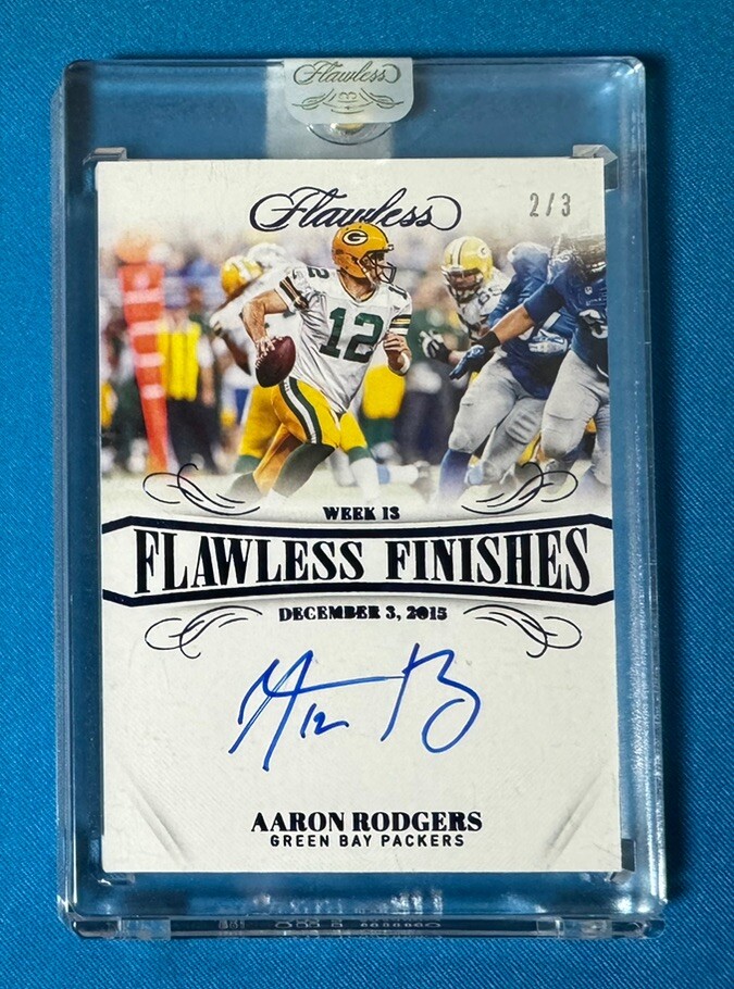 Aaron Rodgers | Autographed Football Memorabilia & NFL Merchandise