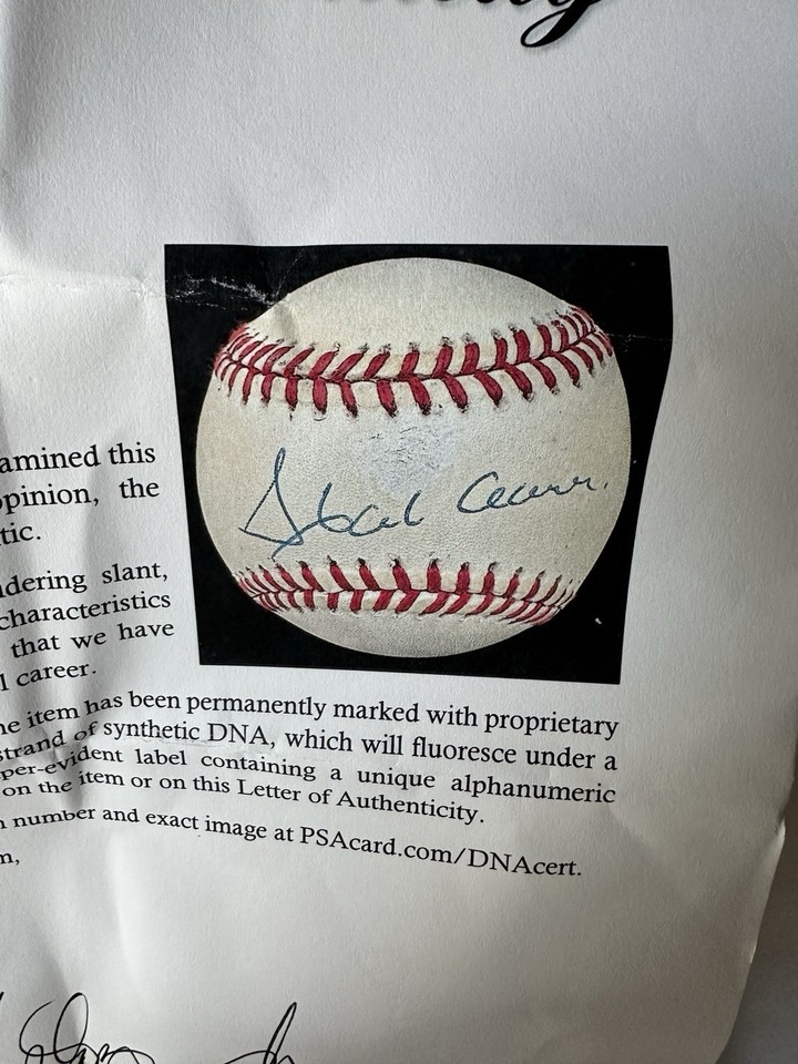 HANK AARON SIGNED OFFICIAL MLB BASEBALL W/ PSA DNA COA CERT AUTOGRAPH ...