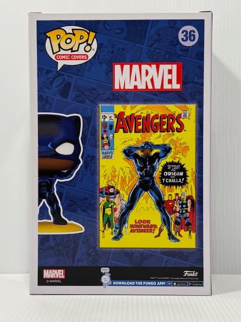 Black Panther Marvel Comic Book Cover Funko Pop! #36 Target Exclusive ...