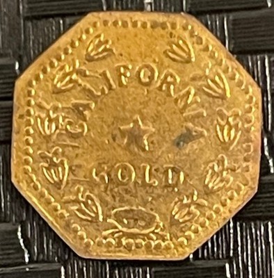 1852 California Fractional Gold Token | eBay