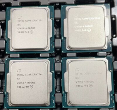 Intel Xeon W-1350P QS LGA-1200 Server CPU Processor 4.0-5.10GHz 6-Core ...