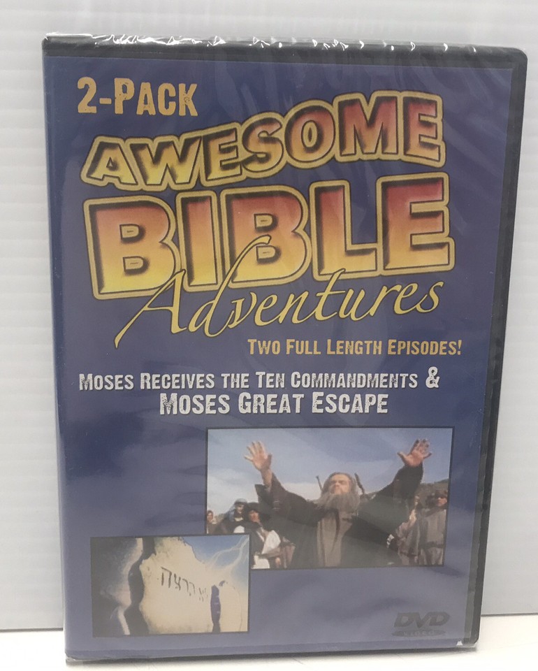 Awesome Bible Adventures Moses 10 Commandments Moses Great Escape ...