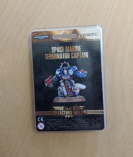 Space Marine Terminator Captain Collectors Edition Blister Pack Brand ...