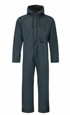 Flex PU Tricot Fabric Stretchable Coveralls Waterproof Overalls Work ...