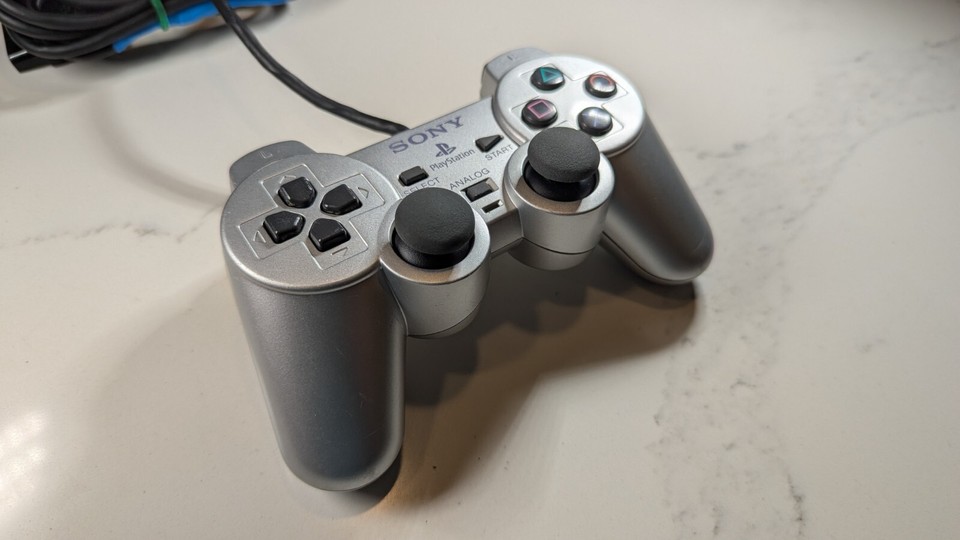 Lovingly Restored, Super-Clean Sony PlayStation2 PS2 Dualshock2 Wired Controller | eBay