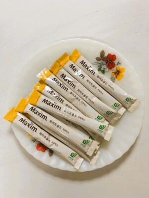 Maxim White Gold Coffee Mix – Korean Instant Coffee 10 Sticks | eBay
