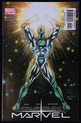 CAPTAIN MARVEL VOL. 6 #12 ~ FN 2003 MARVEL COMICS ~ ICONIC CHRISCROSS ...