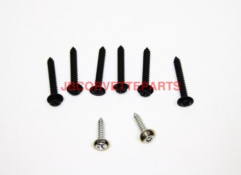 1968 thru 1977 Corvette Dash Pad / Steering Column Cover Screw Set NEW ...