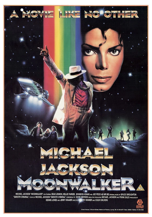 Michael Jackson Moonwalker Poster