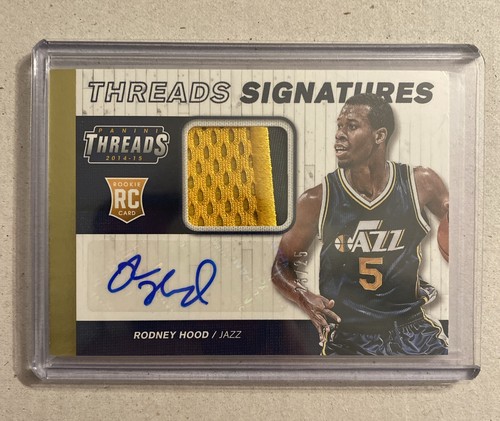 Rodney Hood 2014-15 Panini Threads Patch Auto Rookie Autograph 23/25 | eBay
