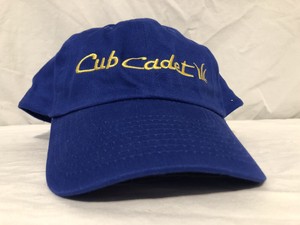 Cub Cadet Blue Baseball Cap Hat Adult Adjustable Strap Back Lawn Mowers ...