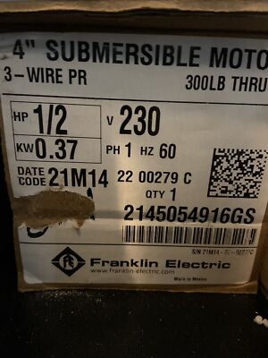 Submersible & Sump - Franklin Submersible
