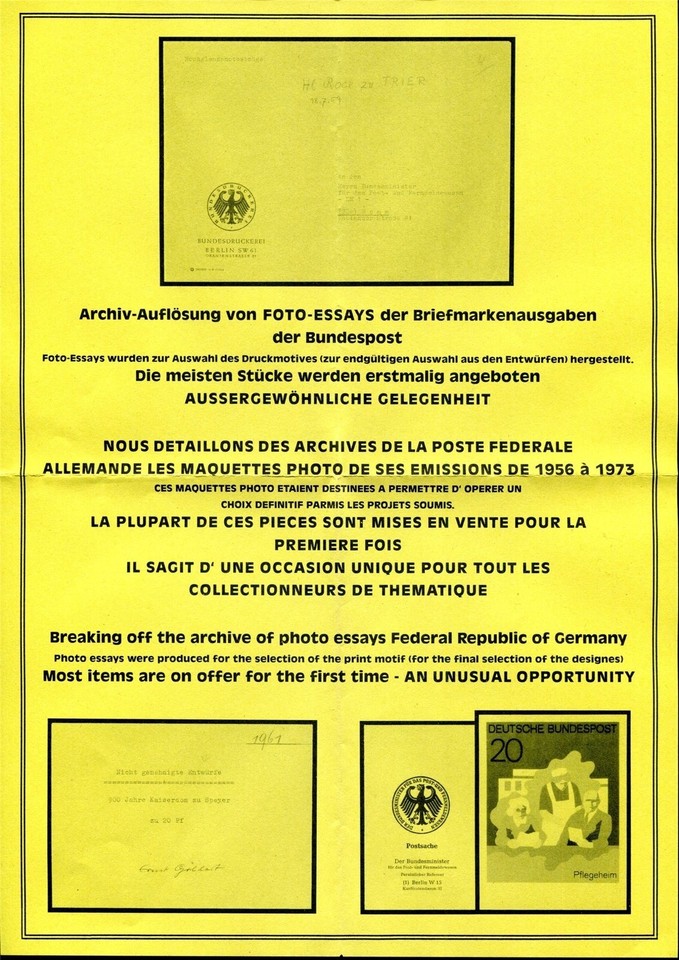 BRD FOTO-ESSAY 1967 536 KIRCHENTAG FRIEDENS-TAUBE PIGEON PHOTO-ESSAY ...