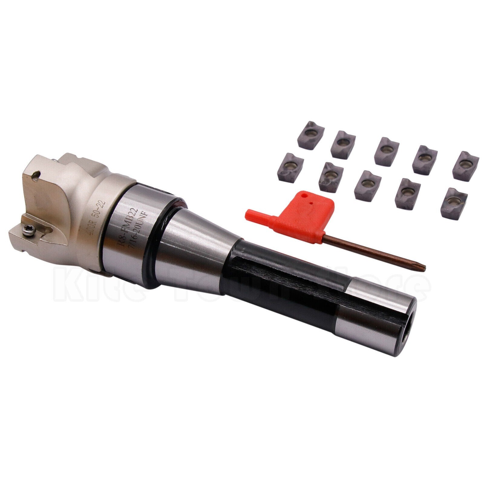 R8 FMB22 Arbor 400R 50MM Face End Mill Shell Cutter 10Pc APMT1604 ...