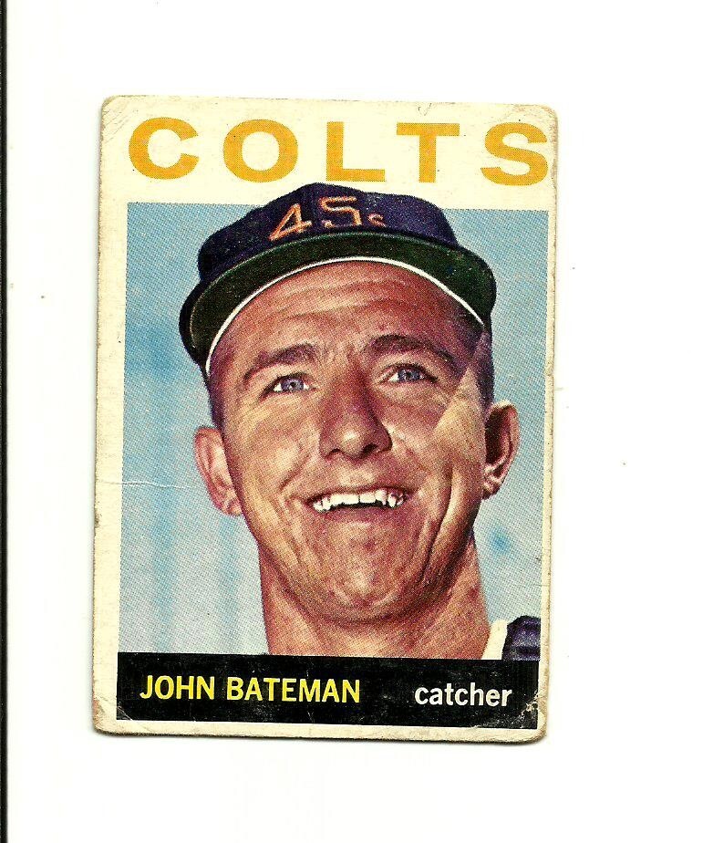 1964 TOPPS #142 John Bateman: Houston Colt: Catcher: Baseball Card: MLB ...