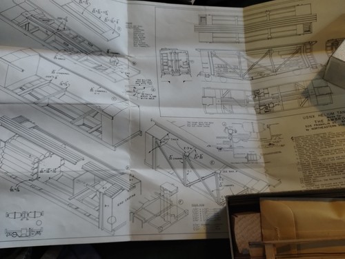 Ambroid No. 1 US Navy HO train VINTAGE Helium Gas Tank Car Second ...