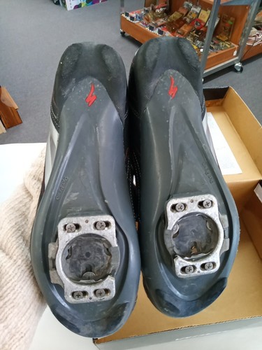 Specialized Body Geometry Shoes Size USA 11 Black & Silver | eBay