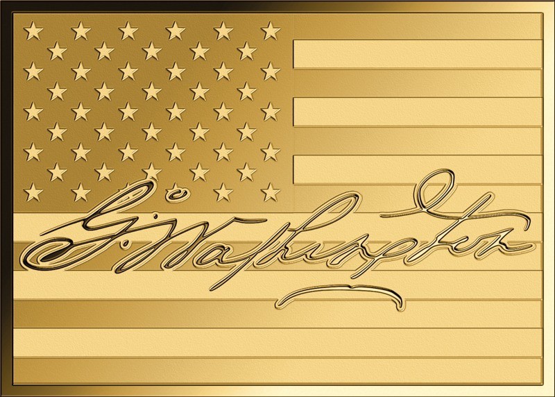 Liberia George Washington 1/1000 Oz Gold Coin in Card 50,000 Minted | eBay