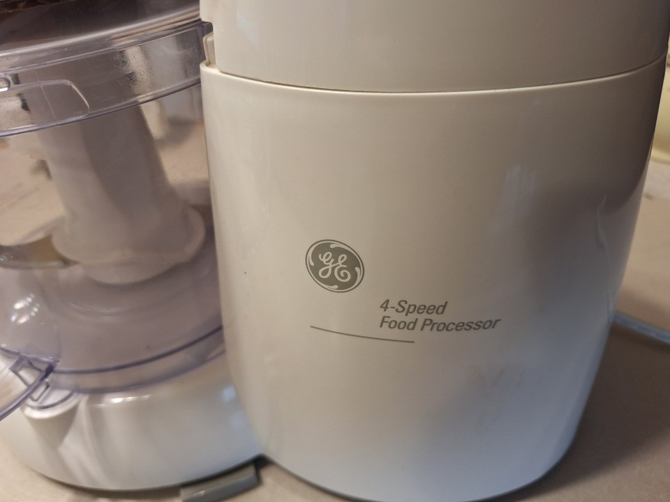 General Electric 4-Speed Food Processor 12 Qt Model 106622F White | eBay
