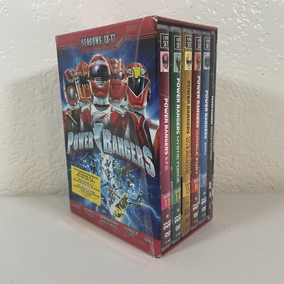 Power Rangers: Seasons 13-17 Box Set (Shout Factory! 2014) SPD-RPM OOP ...
