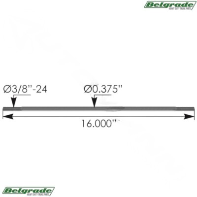 Kenworth K202-2002-216 Clutch Rod HLK2922 Warranty