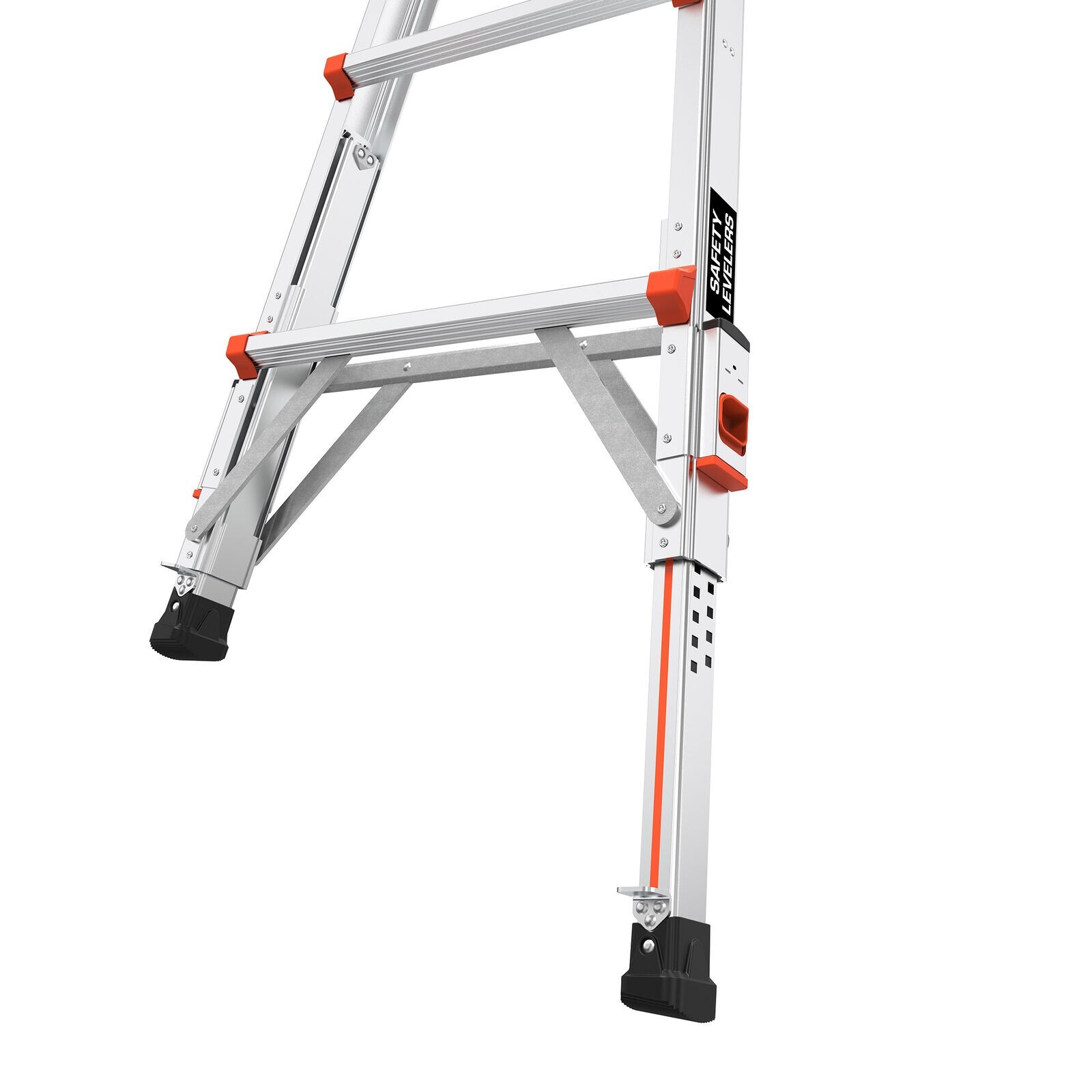 Little Giant Megalite+ 18 Ft. Reach Ladder with Leg Levelers -New -Free ...
