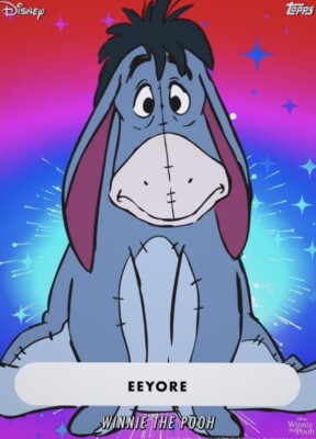 [DIGITAL CARD] Topps Disney - Eeyore - 2022 Base Tier 8 Fireworks S1 | eBay