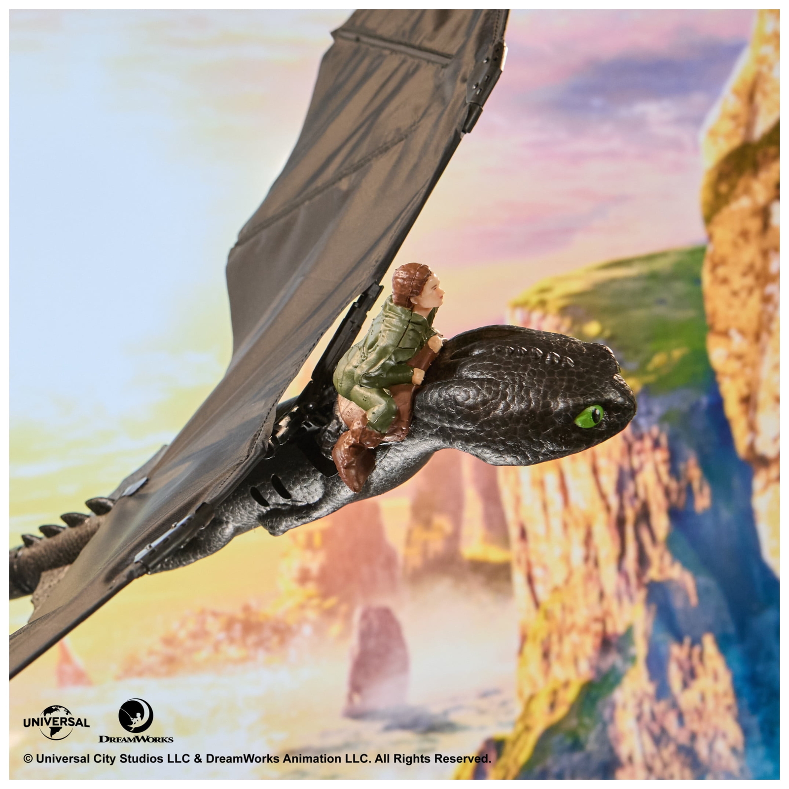 Dreamworks Dragons Flying Toothless Remote Control Toy How to Train ...