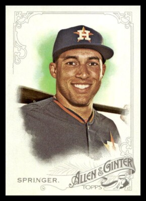 2015 Topps Allen & Ginter #247 George Springer Astros | eBay