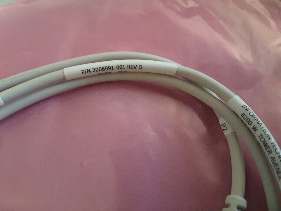 GE 2008991-001 ADAPTER MINI DIN TO CONN RCPT 6P PHG 1B Cable NEW USA ...