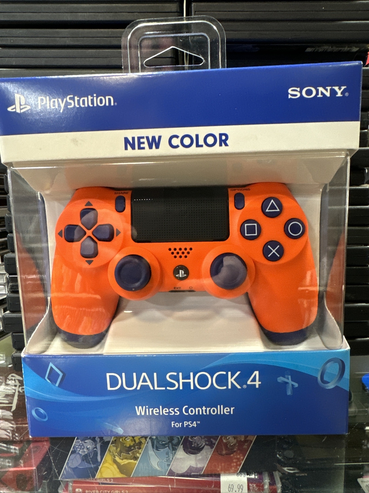 Sony Dualshock 4 Wireless Controller - Sunset Orange for sale online | eBay