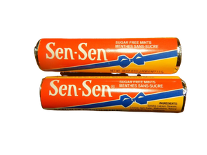 Old VINTAGE candy SEN SEN mints licorice breath freshener mint SUGAR ...
