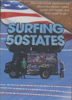 Surfing 50 States DVD VIDEO DOCUMENTARY goofy Aussie surfers America ...