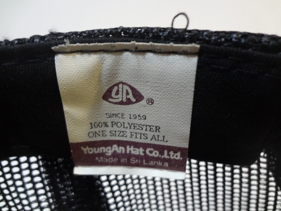 Vintage YEAR ONE Quality Parts Snapback Hat YoungAn Foam Mesh Back ...