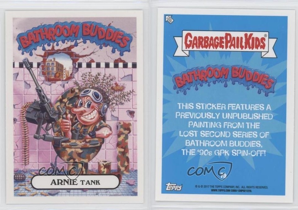 2017 Topps Garbage Pail Kids Adam-Geddon Lost Bathroom Buddies Arne ...
