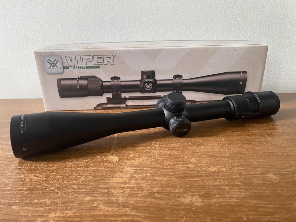 Vortex Optics Viper Rifle Scope 4-12x 40mm Side Focus Dead-Hold BDC ...