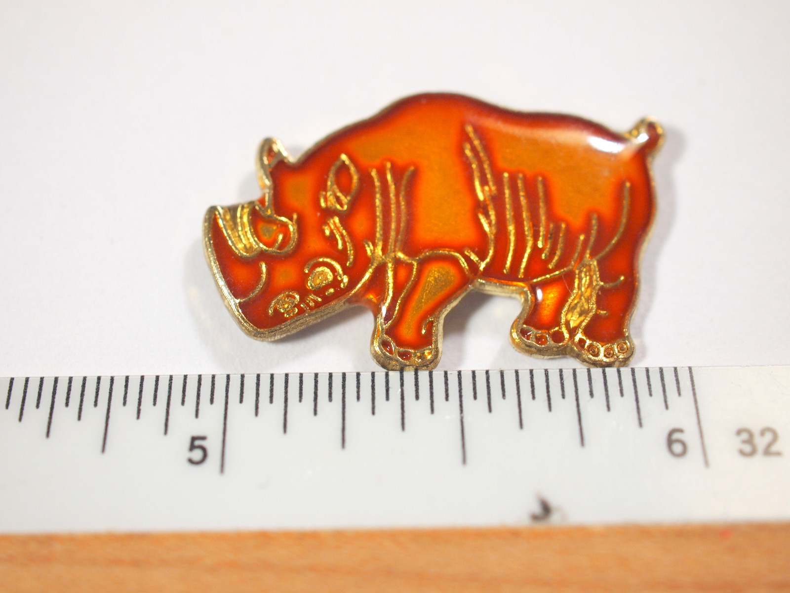 Rhinoceros Pin, Rhino Lapel Pin, Hat Tack,Vintage enamel pin | eBay