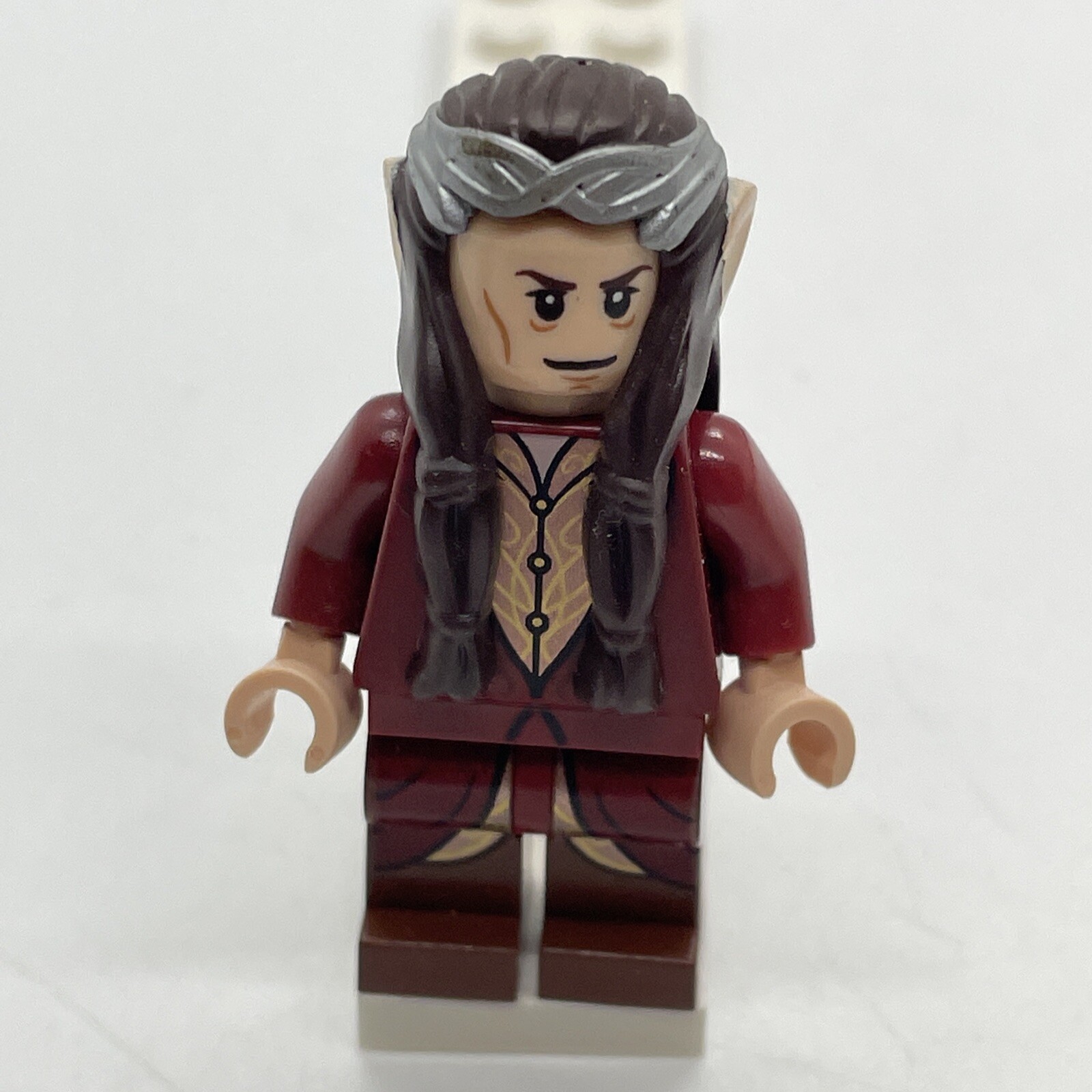 Elrond Lord of the Rings Authentic LEGO Minifig lor059 Red with Silver ...