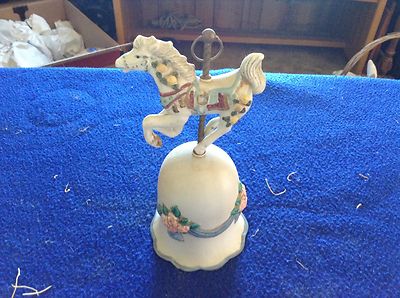 Ceramic Carousel Bell | eBay