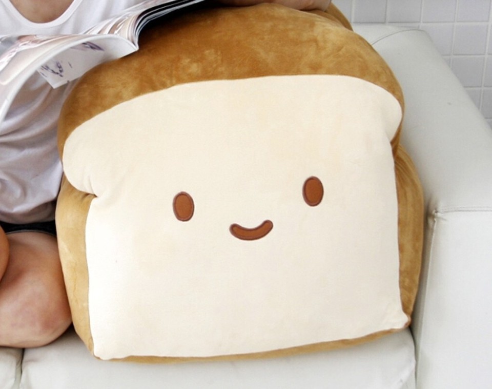 Cotton Food Bread Cushion Plush Toy Stuffed Big Size Doll 70cm 27 ...