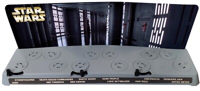 STAR WARS Action Figure Display Stand Replacement Background. Death ...