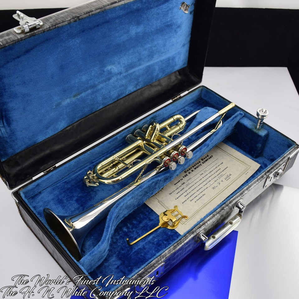 Vintage King Harry James Super 20 Symphony Silversonic Trumpet | eBay