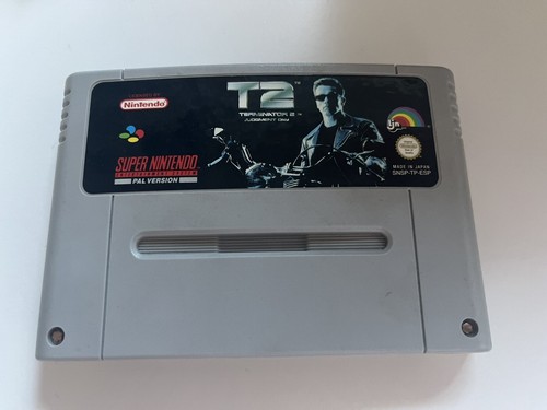 Super Nintendo SNES Terminator 2 T2 Arcade Game Modul Spiel Game - Pal ...